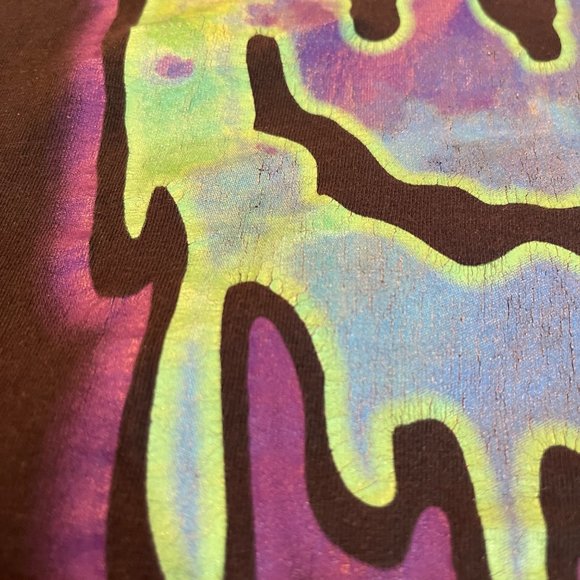 no tags | Shirts | Vintage Y2k Drippy Smiley Face Tshirt Black No Tags ...